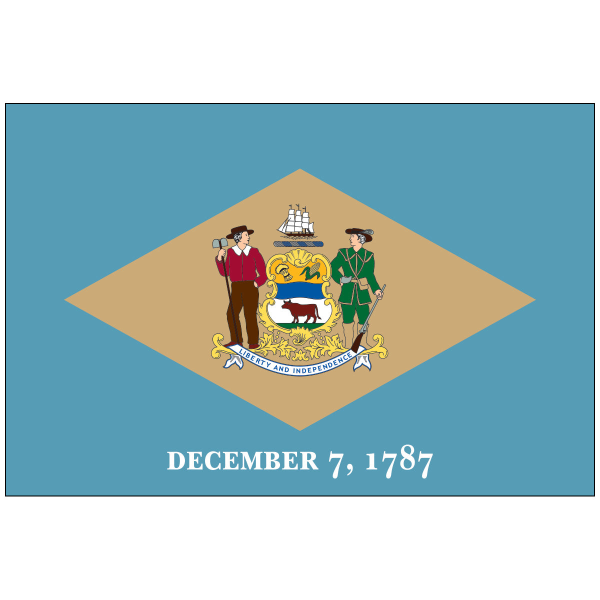 Buy Premium Delaware State Flags - Made in the USA | Flagsource Southeast