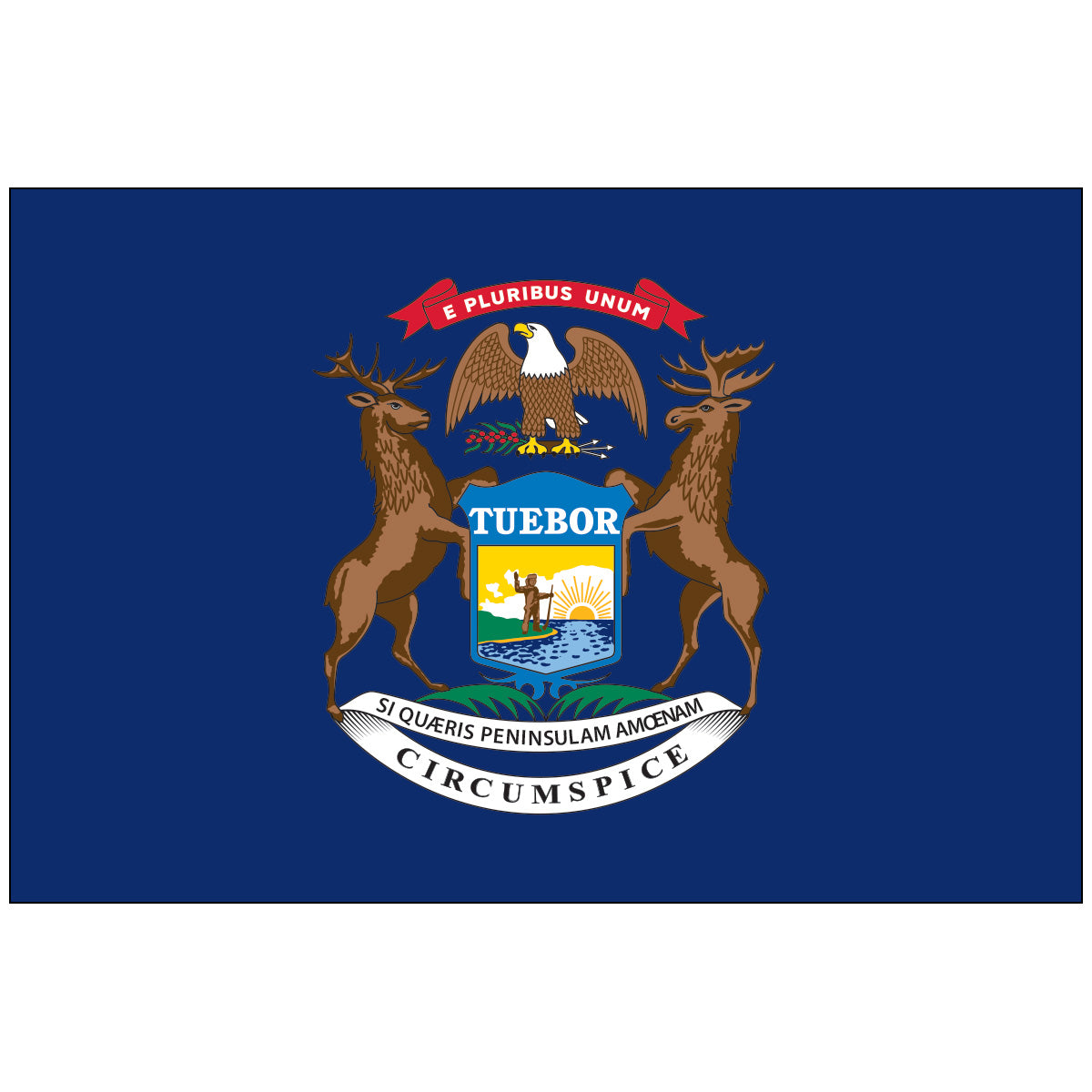 Buy Premium Michigan State Flags - Made in the USA | Flagsource Southeast