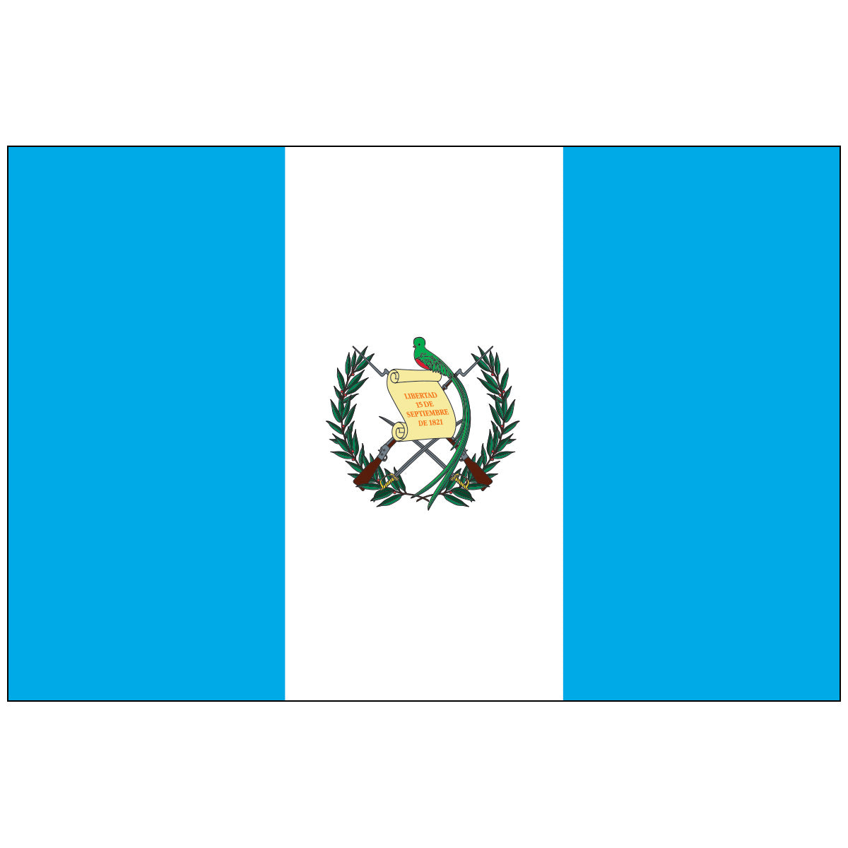 Guatemala Flag High Resolution Sacatepéquez Department Guatemala Flag